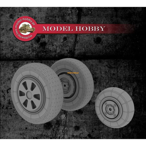 Model Hobby 0112-KOL MiG-21 PF/PFS/PFM/FL/M/MF/MFN/SM/R - Resin Wheels