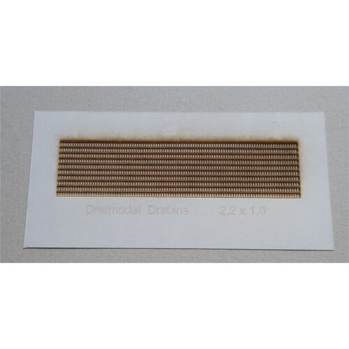 JSC DA018 Drabinki / 2,2x1,0 mm / Białe