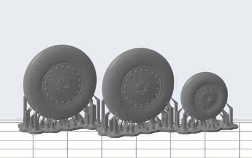 Answer MMM-06-2024-KOL Focke Wulf Ta-183 - Wheels
