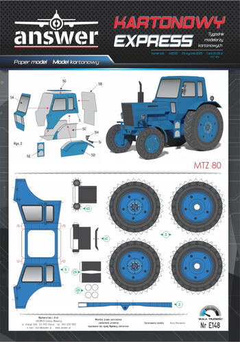 NEW! Answer KE-E148 MTZ 80