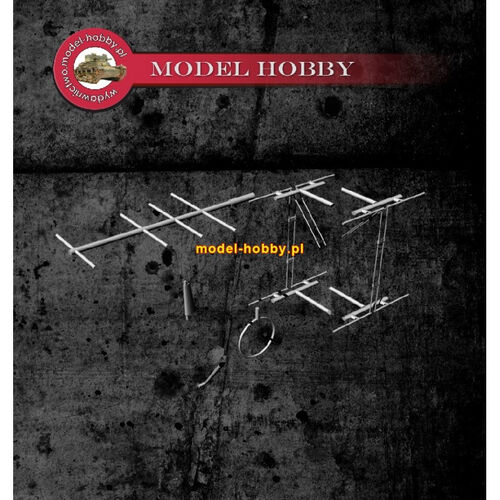 NEW! Model Hobby 0040-DER Mitsubishi G4M2 Model 24 Otsu - Anteny Radarów