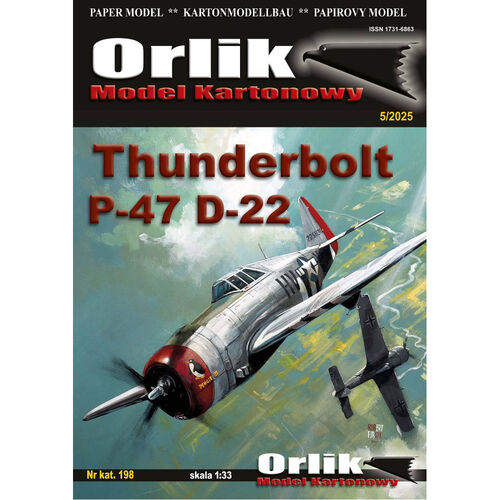 Orlik 198 Republic P-47 D-22 Thunderbolt "Pengie III"