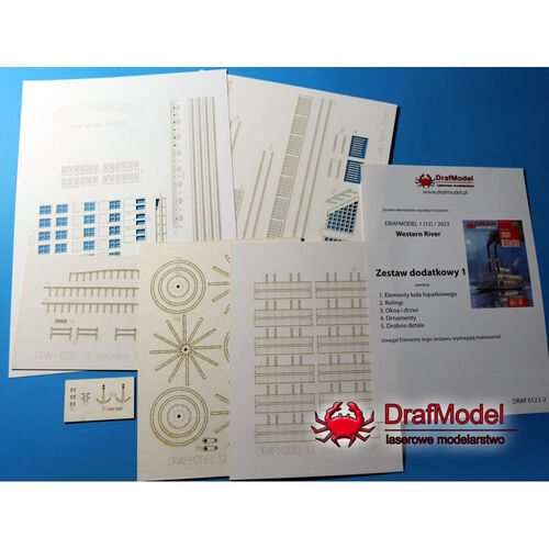 Draf Model 012L-2 Western River - Detale