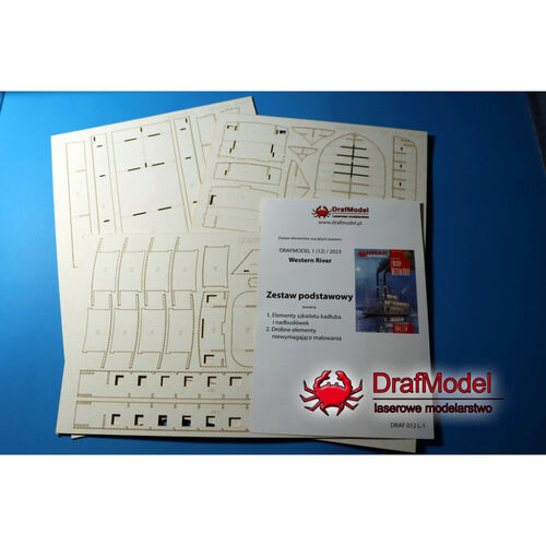 Draf Model 012L-1 Western River - Szkielet