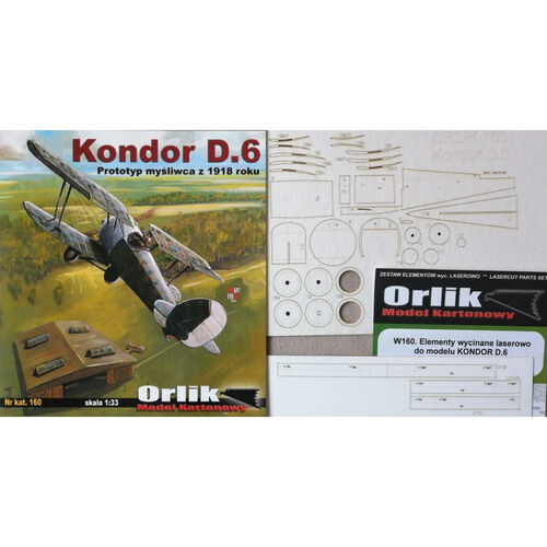 Orlik 160w Kondor D.6 - Laser Cutting Elements