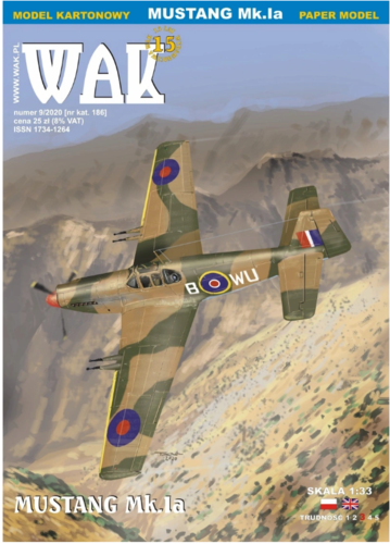 WAK 09-2020 Mustang Mk.Ia nr 186