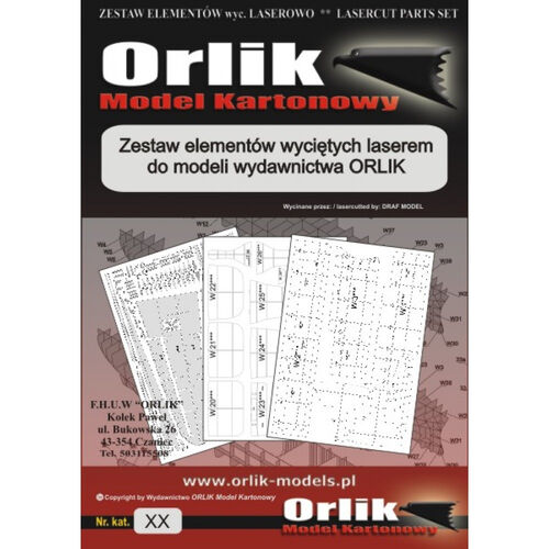 Orlik A029w Meteor-2 (2 Models) - Laser Cutting Frames And Wheels