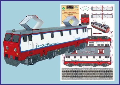 Extra Model 111 4/2025 Lokomotywa Elektryczna EP09 w barwach PKP CARGO
