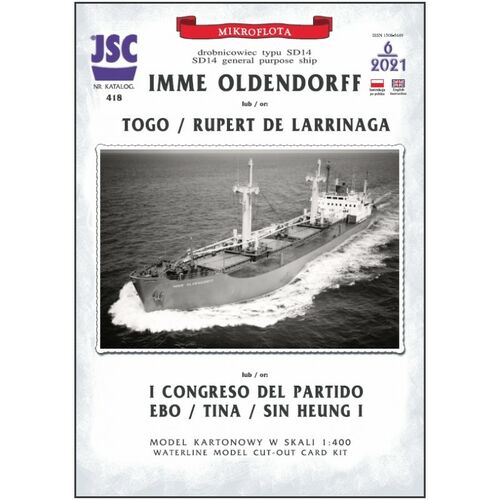 JSC 418 Drobnicowiec typu SD14 IMME OLDENDORFF