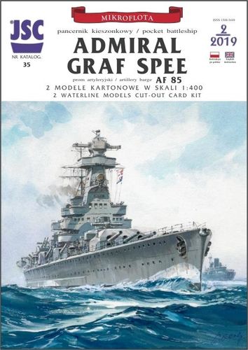 JSC 035 Niemiecki pancernik ADMIRAL GRAF SPEE