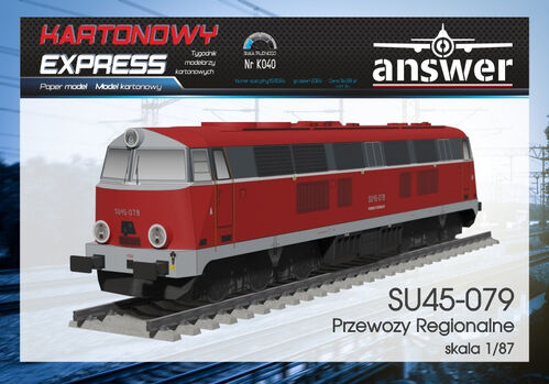 Answer KE-K040 SU45-079 Regional Transport