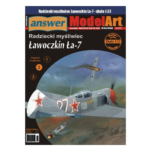 Answer MA-03-2006-05 Ławoczkin Ła-7 - Soviet Fighter