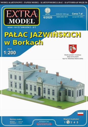 Extra Model 071 6/2020 Pałac Jażwińskich w Borkach
