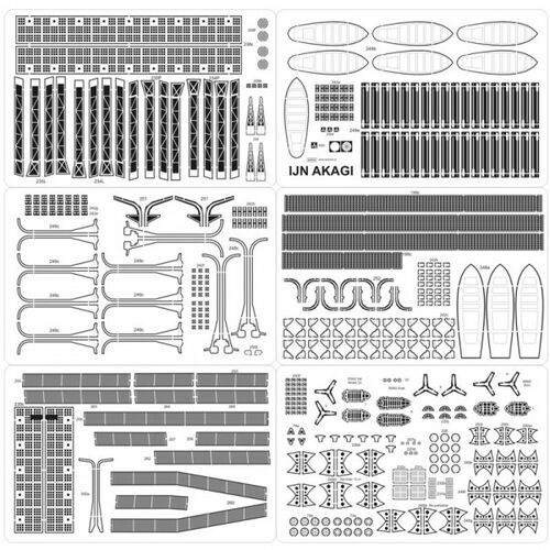 Answer ANG-02-2014-SZK04 IJN Akagi - Set Of Details