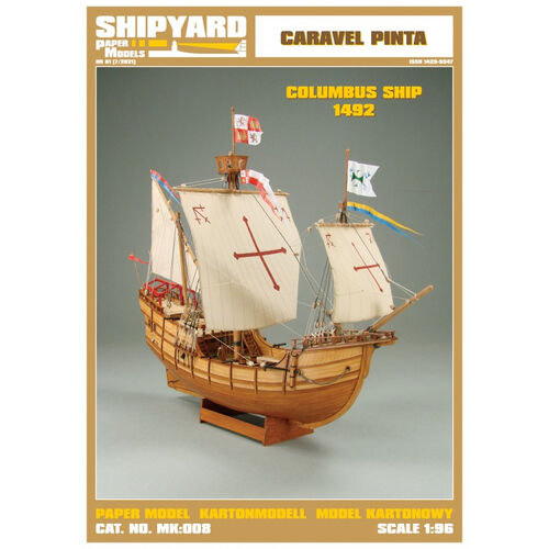 ShipYard MK008 Caravel Pinta - Columbus Ship 1492