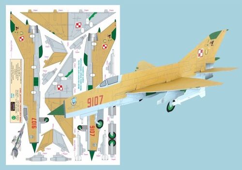 Extra Model 017G Mig-21MF Gold