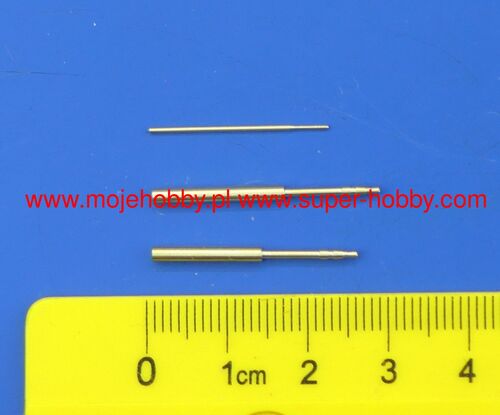 Haliński KA-Barrels-34 Bf 109F-4/Trop - Metal Barrels 2x MG17 + Pitot Tube
