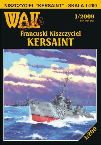WAK EXTRA01-2009 Francuski niszczyciel Kersaint