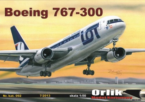 Orlik 092KRE Boeing 767-300 (Chalk Paper)