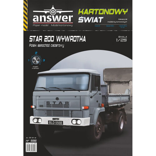 Answer KS-08-2024 Star 200 Tipper - Polish Truck