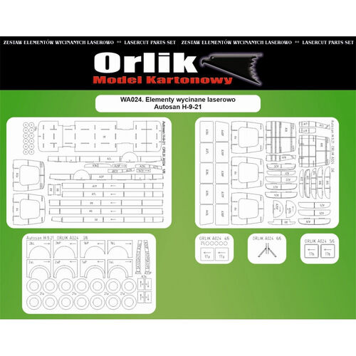 Orlik A024w Autosan H9-21 - Laser Cutting Frames