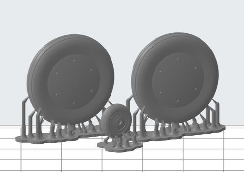 Answer MMM-09-2024-KOL Gloster Gladiator Mk.II - Wheels