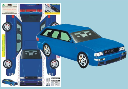 Extra Model 058 10/2019 AUDI 80 Avant