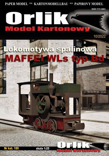 Orlik 180 Lokomotywa spalinowa MAFFEI WLs typ Bd