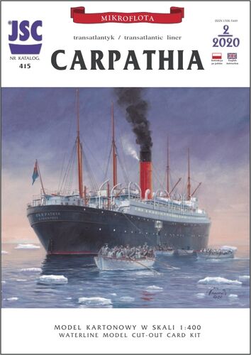 JSC 415 British Transatlantic Liner Carpathia