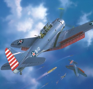 Haliński MM-1-2-2006 SBD-3 Dauntless - American Deck Bomber
