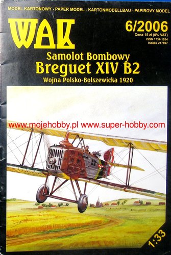 WAK 06-2006 Polish bomber from 1920 Breguet XIVB2