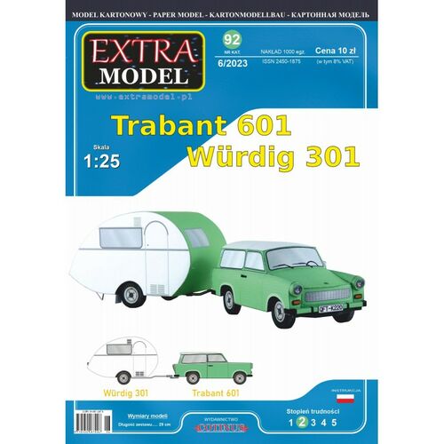 Extra Model 092 Trabant 601 Wurdig 301