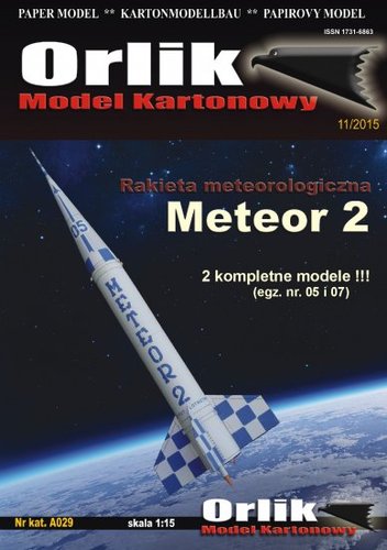 Orlik A029 Rakieta meteorologiczna Meteor 2 (2 modele)
