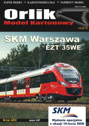 Orlik A032 Pociąg elektryczny z SKM Warszawa - EZT 35WE "Impuls",