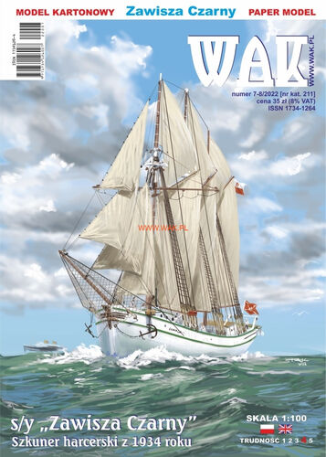 WAK 07-08-2022 s/y Zawisza Czarny