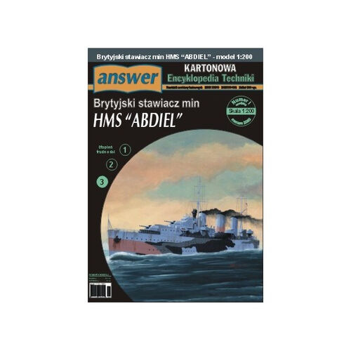 Answer ET-03-2005-01 HMS 'Abdiel' - British Minelayer