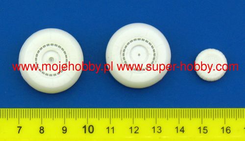 Haliński KA-Wheels-19 Resin Wheels For Messerschmitt Bf 110G