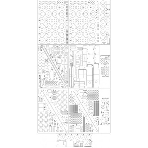 Answer ANG-101-SZK02 9A52-2 Smerch - Laser Cut Frames, Details