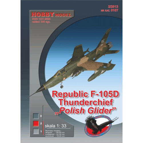 Hobby Model 107 Republic F-105D Thunderchief 'Polish Glider'
