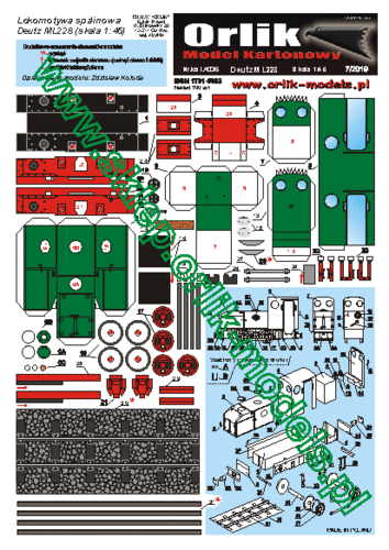 Orlik A036 Lokomotywa spalinowa Deutz ML228