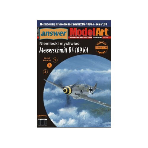 Answer MA-09-2005 Messerschmitt Bf-109 K4 - German Fighter