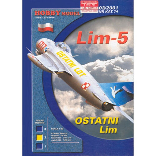 Hobby Model 074 Lim-5 The Last Lim