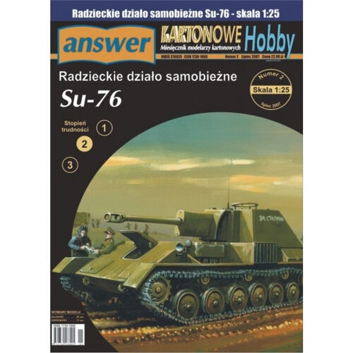 Answer KH-07-2007-02 Su-76 - Soviet Self-Propelled Gun