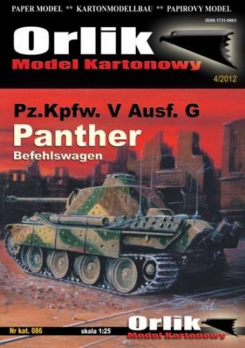 Orlik 086 Pz.Kpfw. V ausf.G Panther Befehlswagen