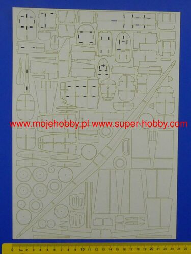 Haliński KA-4-5-2015-ac P-51D-20 Mustang - American Fighter (Laser Cut Frames) (Set For 1 Model)