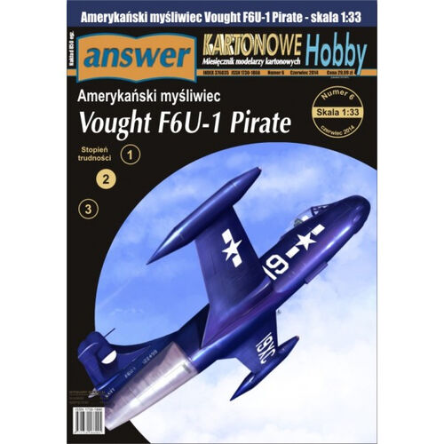 Answer KH-08-2015 Vought F6U-1 Pirate - American Fighter