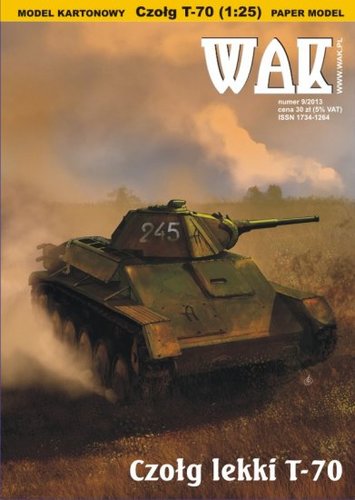 WAK 09-2013 Czołg lekki T-70