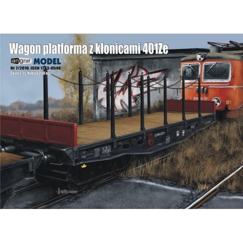 Angraf 07-2010 401Ze Platform Wagon With Stanchions