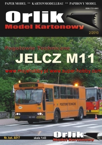 Orlik A017 Pogotowie techniczne Jelcz M11