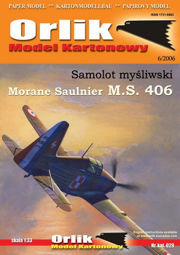 Orlik 029 Morane Saulnier MS 406